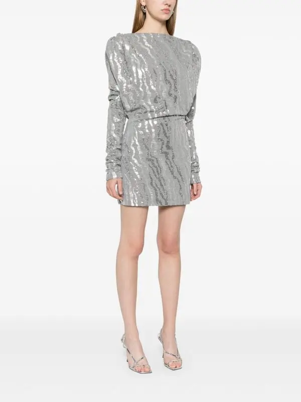 ROTATE BY BIRGER CHRISTENSEN Sequined Mini Dress