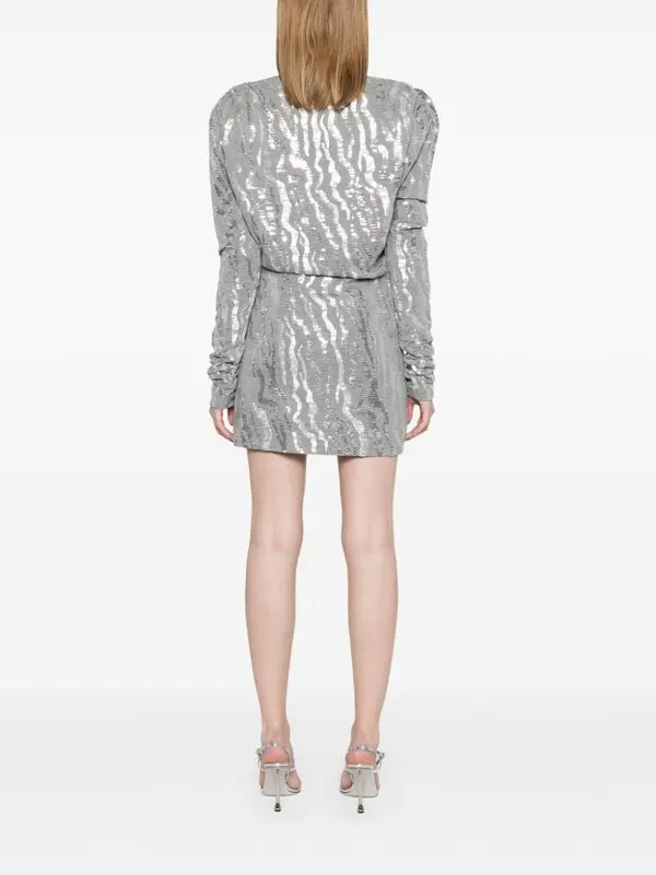 ROTATE BY BIRGER CHRISTENSEN Sequined Mini Dress