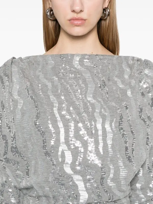 ROTATE BY BIRGER CHRISTENSEN Sequined Mini Dress