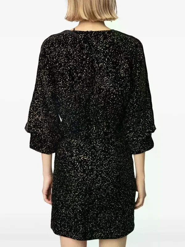 Zadig&Voltaire Rosli Sequin Dress - Black