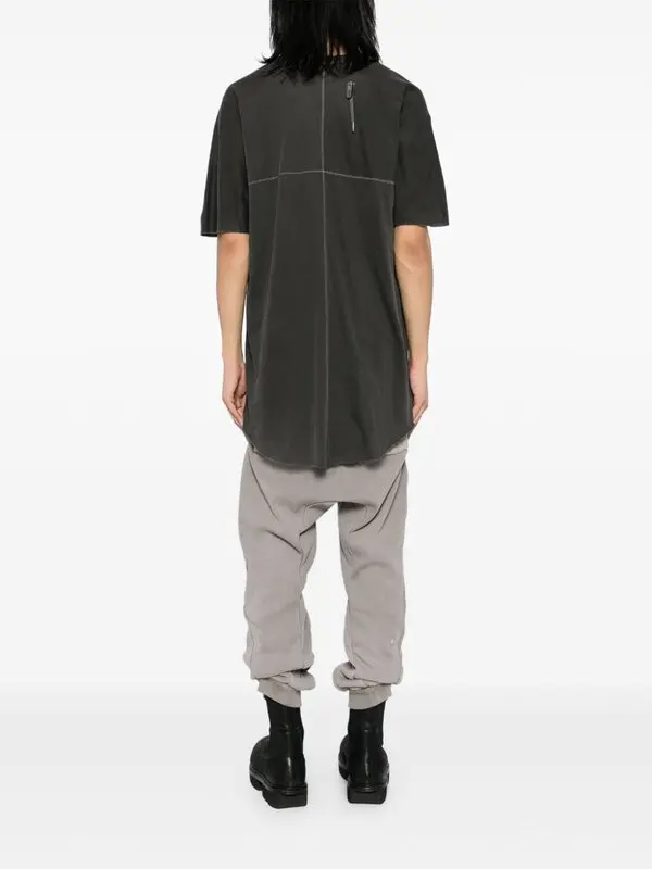 Boris Bidjan Saberi Round-neck T-shirt - Grey