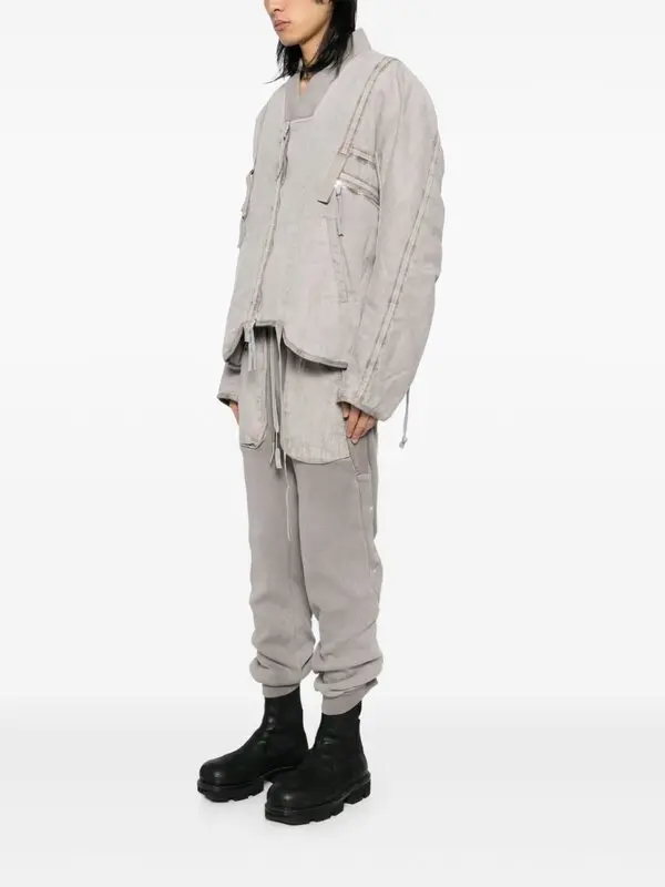 Boris Bidjan Saberi Zip-up Bomber Jacket
