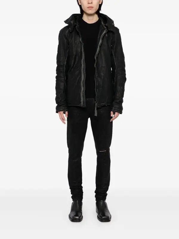 Boris Bidjan Saberi Leather Jacket