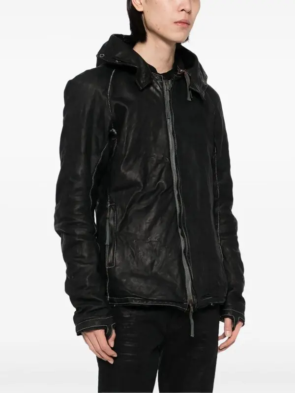 Boris Bidjan Saberi Leather Jacket