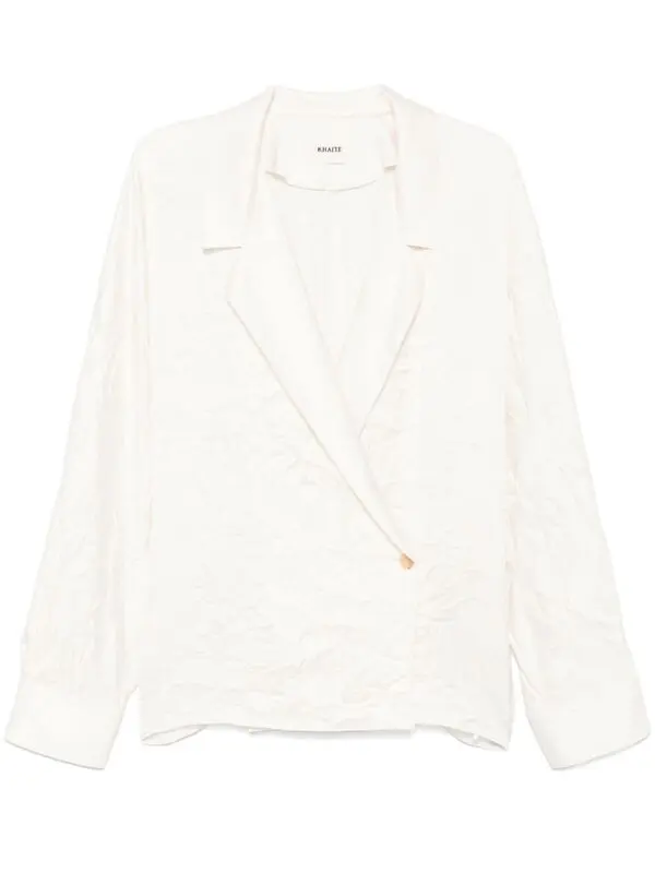Khaite Garth Shirt - Neutrals