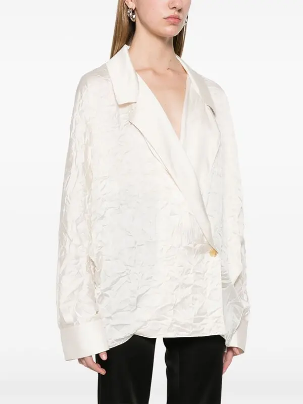 Khaite Garth Shirt - Neutrals