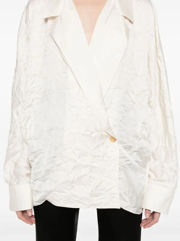 Khaite Garth Shirt - Neutrals