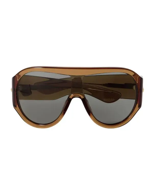 Bottega Veneta Aviator-style Sunglasses - Brown