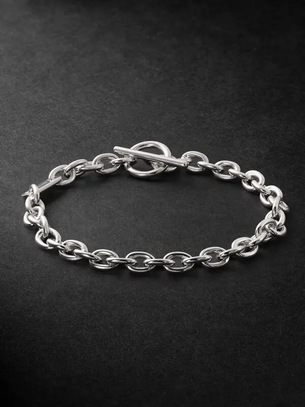MAOR M. Cohen Plaun Sterling Chain Bracelet - Silver