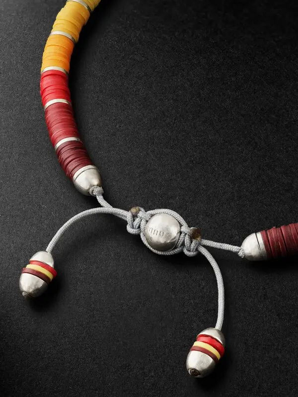 MAOR Mini Rizon' Sterling Silver And Beaded Bracelet