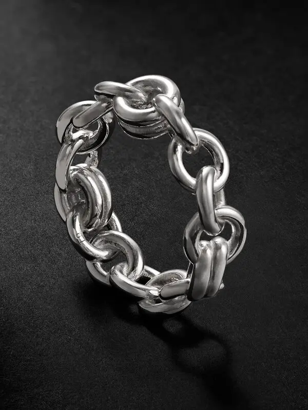 SPINELLI KILCOLLIN Fused Serpens Sterling Ring - Silver