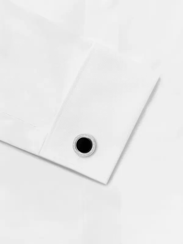 Montblanc Stainless Steel Onyx Cufflinks