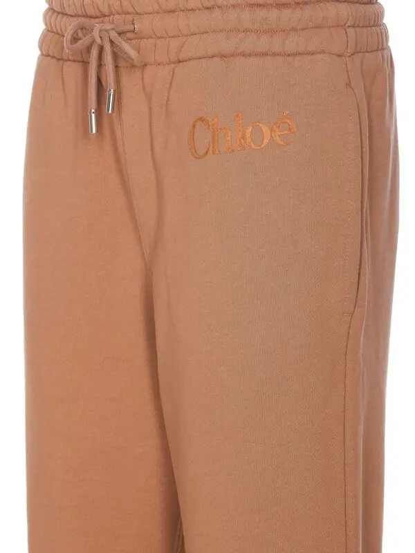 Chloé Logo-embroidered Track Pants
