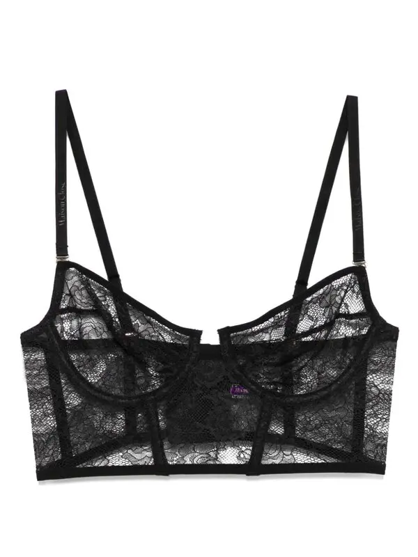 MAISON CLOSE Flashback Bra - Black