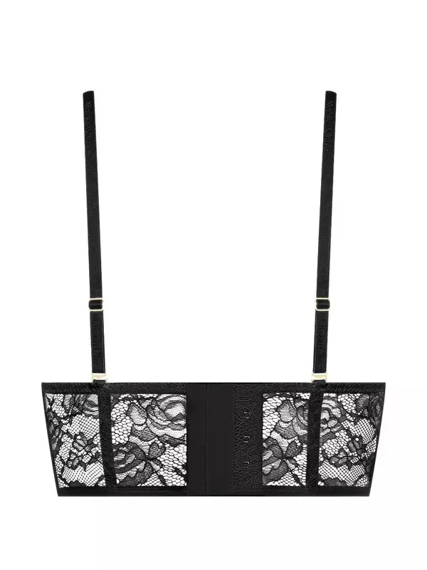 MAISON CLOSE Flashback Balconette Bra - Black