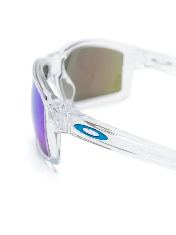 Oakley Gibston Rectangle-frame Sunglasses - Neutrals