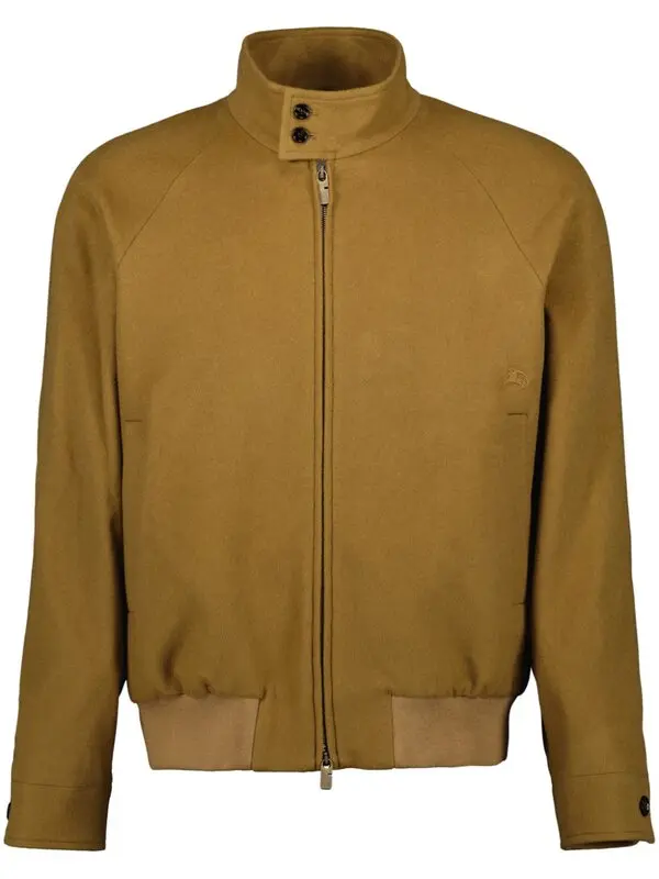Burberry Cashmere Harrington Jacket - Brown