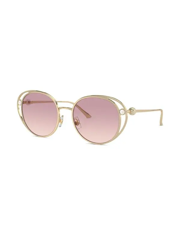 JIMMY CHOO Round-frame Sunglasses