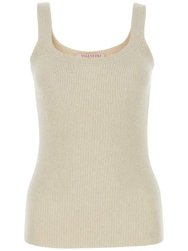 Valentino Garavani Ribbed Tank Top