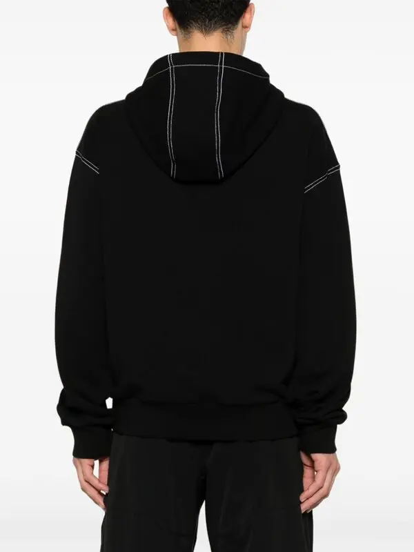 Givenchy 4g-motif Hoodie - Black