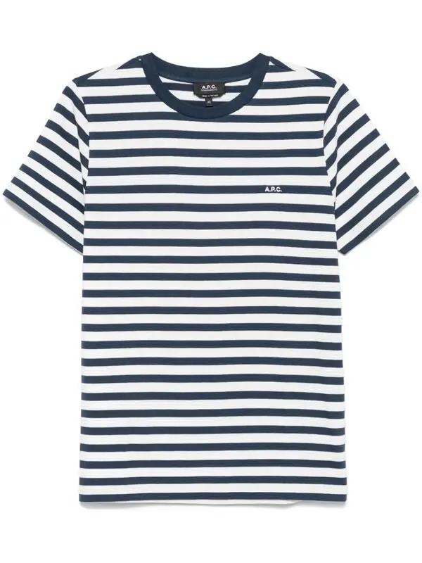 A.p.c. Striped T-shirt - White