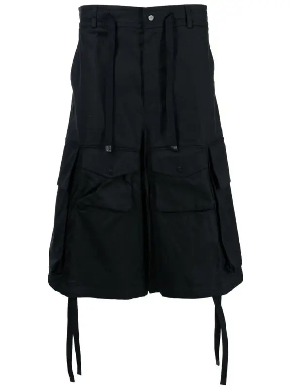 Moncler Drop-crotch Cargo Shorts