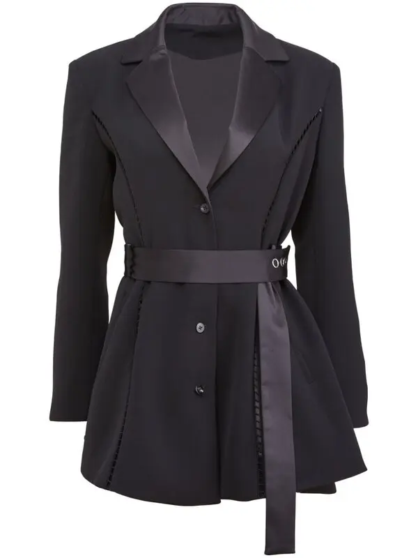 FLEUR DU MAL Tux Mini Dress