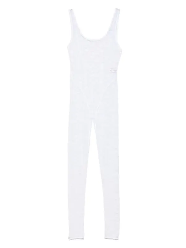 MAISON CLOSE Flashback Backless Jumpsuit - White