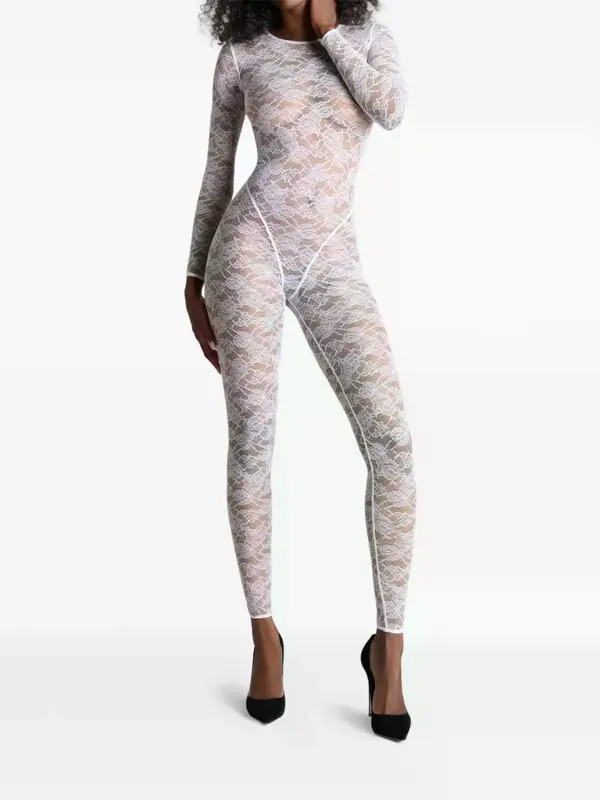 MAISON CLOSE Flashback Backless Jumpsuit - White