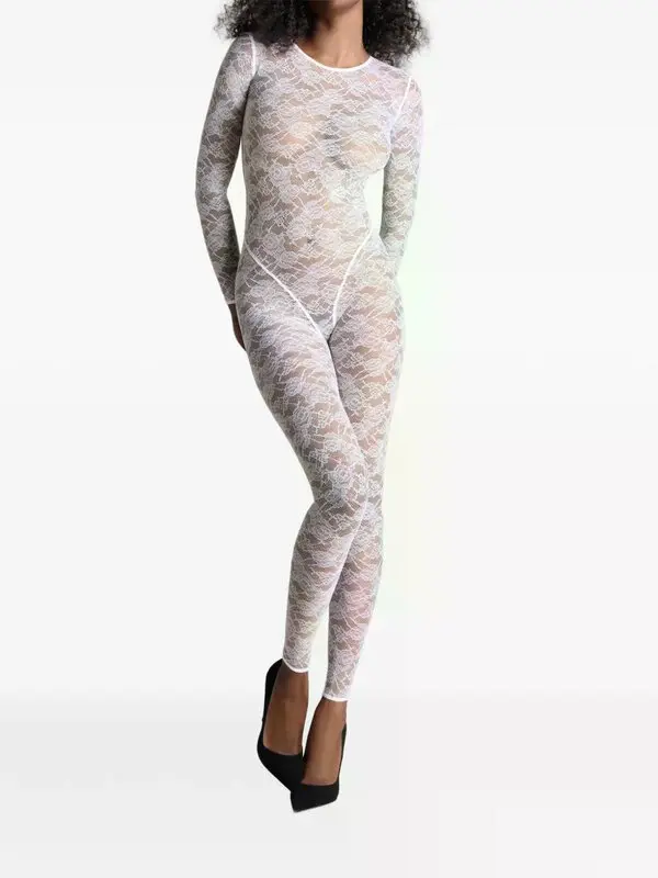 MAISON CLOSE Flashback Backless Jumpsuit - White