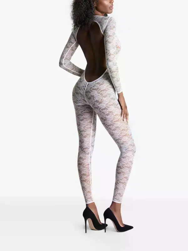 MAISON CLOSE Flashback Backless Jumpsuit - White
