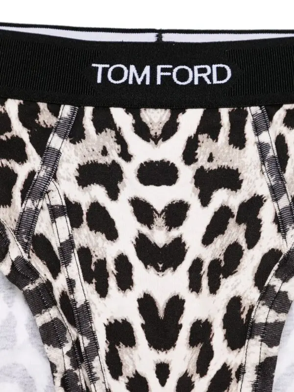 TOM FORD Leopard-print Boxers