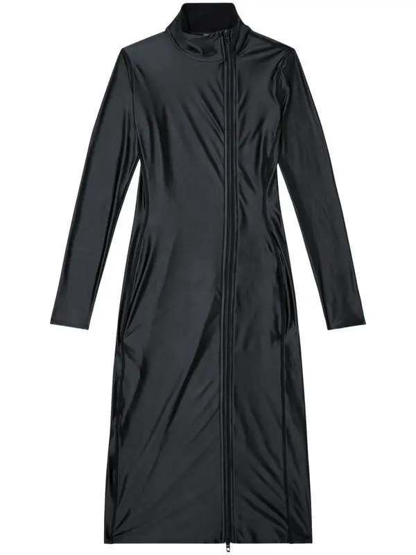 DIESEL® D-silver Midi Dress