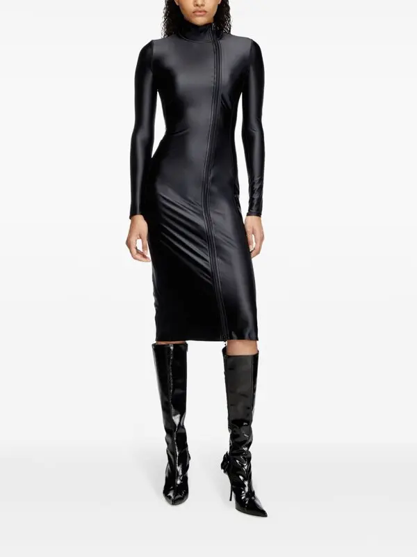 DIESEL® D-silver Midi Dress
