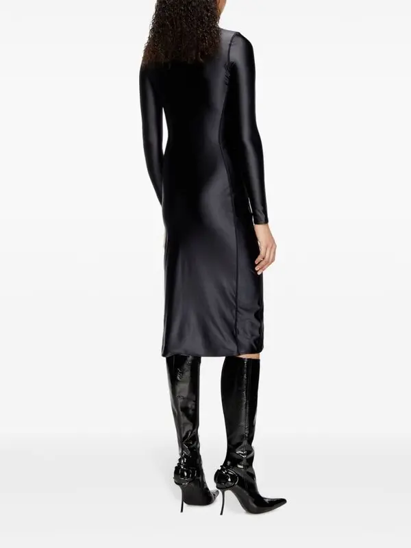 DIESEL® D-silver Midi Dress
