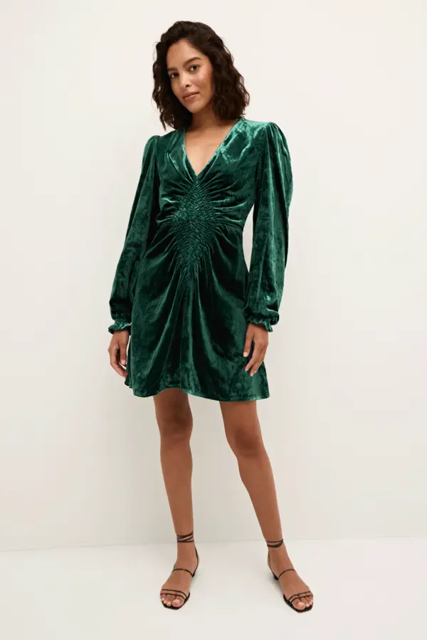 MARIE OLIVER Eliza Mini Dress - Pine