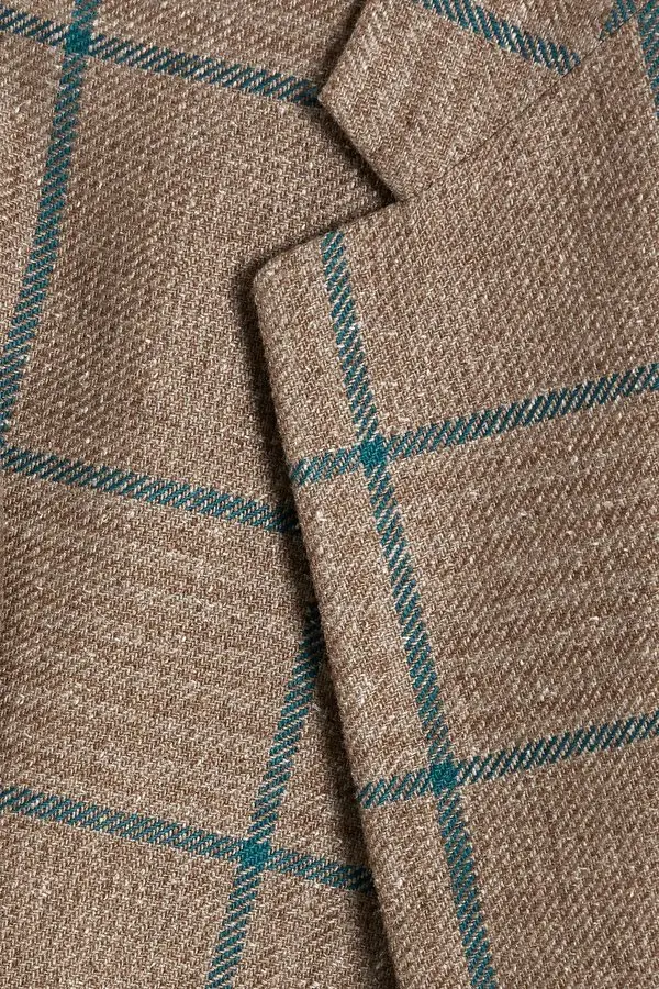 Boglioli Checked Silktweed Blazer