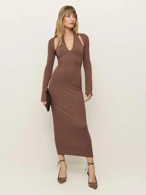 REFORMATION Eden Knit Dress Set