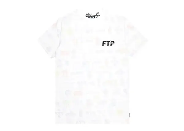 FTP 13 Year Anniversary Logo Tee Shirt - White