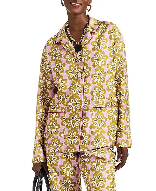 La DoubleJ Pajama Shirt - Caper Pink