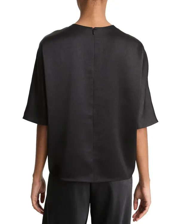 Vince Fluid Satin Blouse
