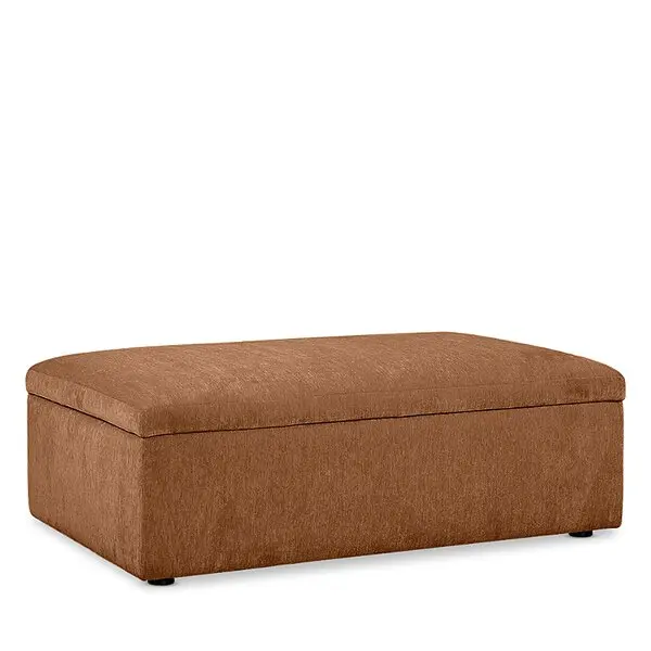Bloomingdale'S Auburn Large Rectangle Storage Ottoman, In Fabric - Amici Ginger