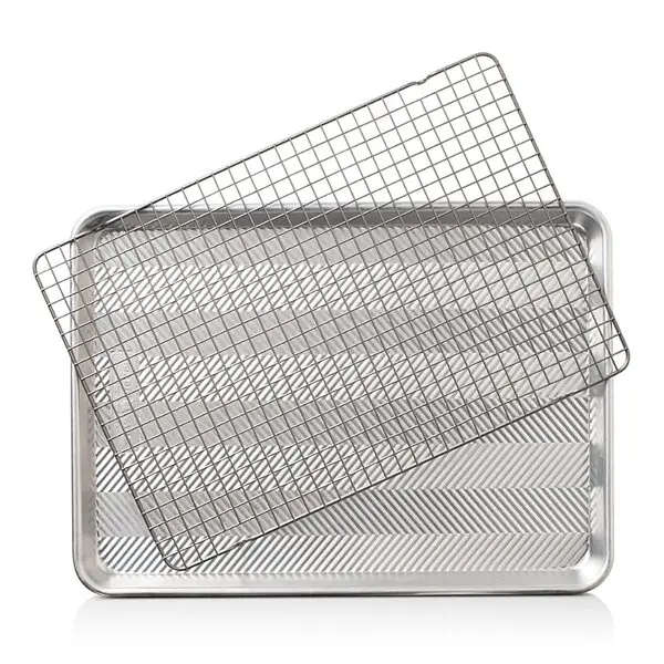 NORDICWARE Half Sheet Pan With Grid Rack - No Color