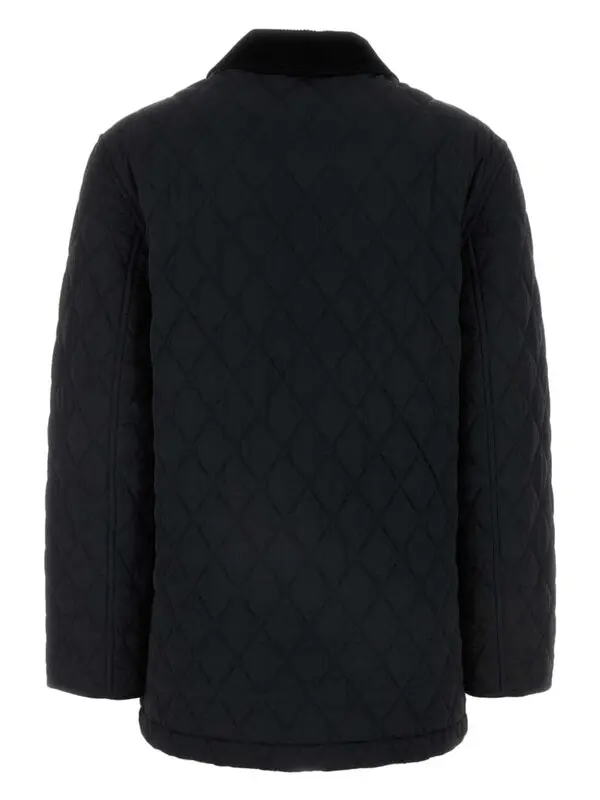 Burberry Quilted Puffer Jacket - Black
