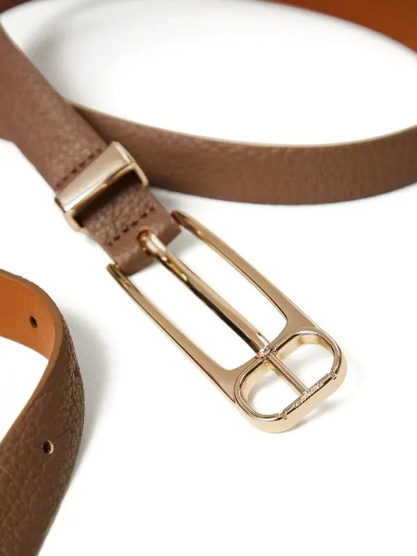 TWINSET Logo-engraved Buckle Belt