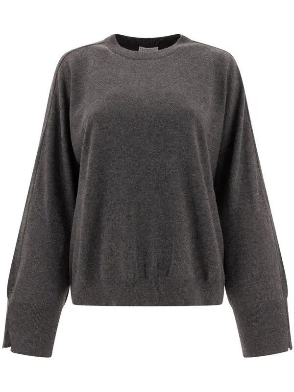 Brunello Cucinelli Cashmere Sweater - Grey