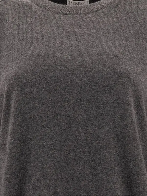 Brunello Cucinelli Cashmere Sweater - Grey