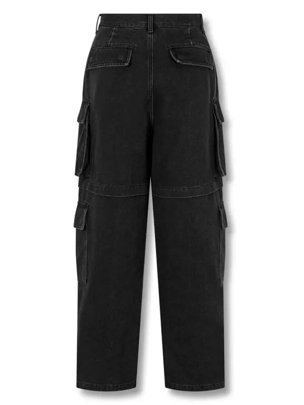 STUDIO TOMBOY Denim Wide-leg Cargo Pants