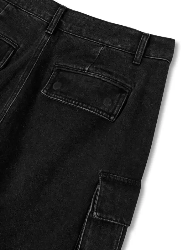 STUDIO TOMBOY Denim Wide-leg Cargo Pants
