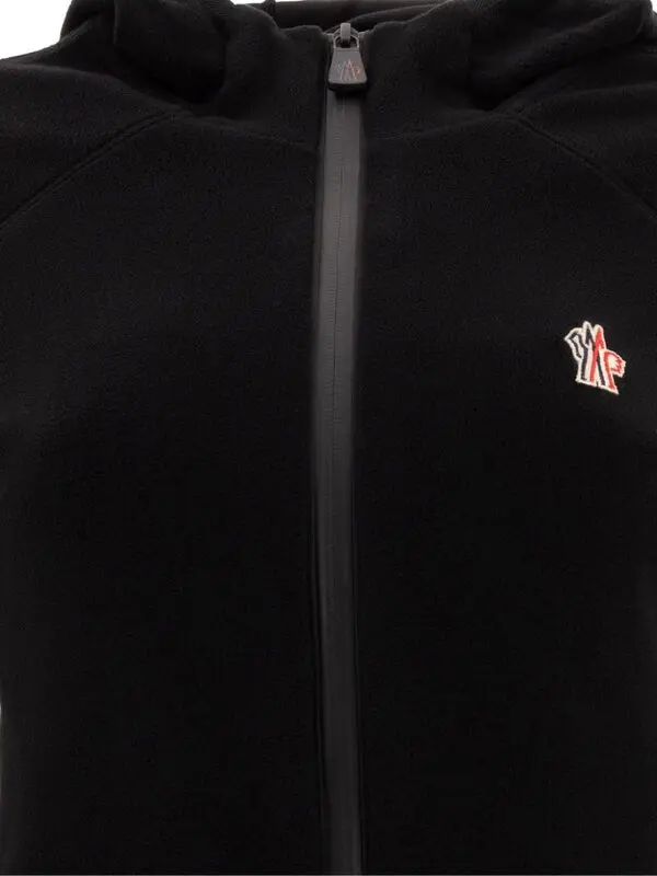 Moncler Logo-patch Fleece Jacket